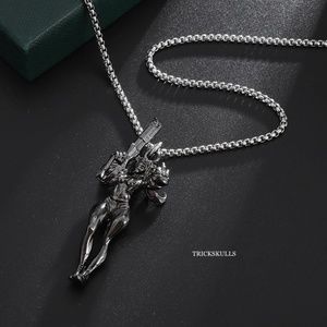TRICKSKULLS | Jewelry | Machine Gun Middle Finger Mama Anime Gaming ...